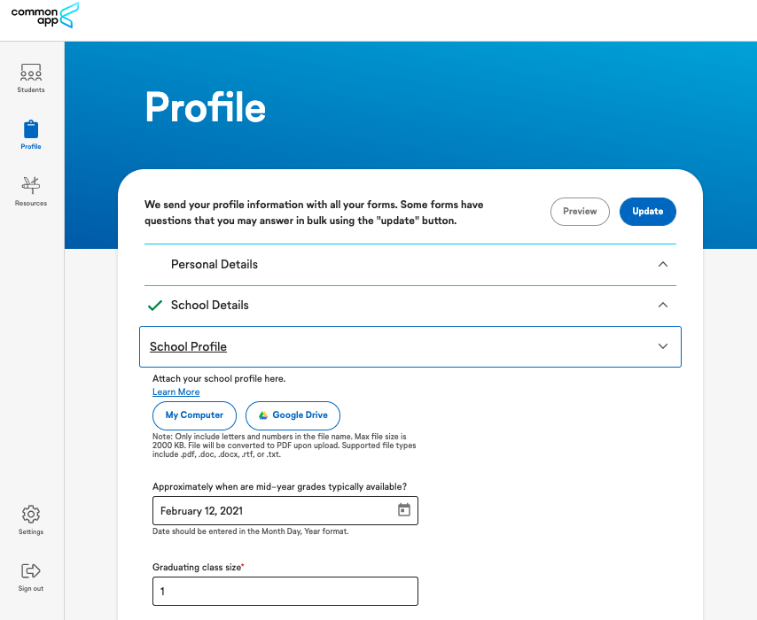 How to Create Your School Profile As A Homeschooler | Fearless ...