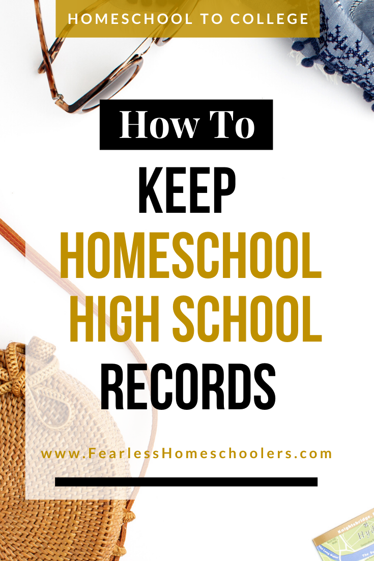 Why Your Homeschool High School Records Are Key to Great Transcripts ...
