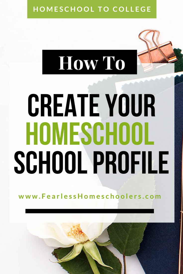 How to Create Your School Profile As A Homeschooler | Fearless ...